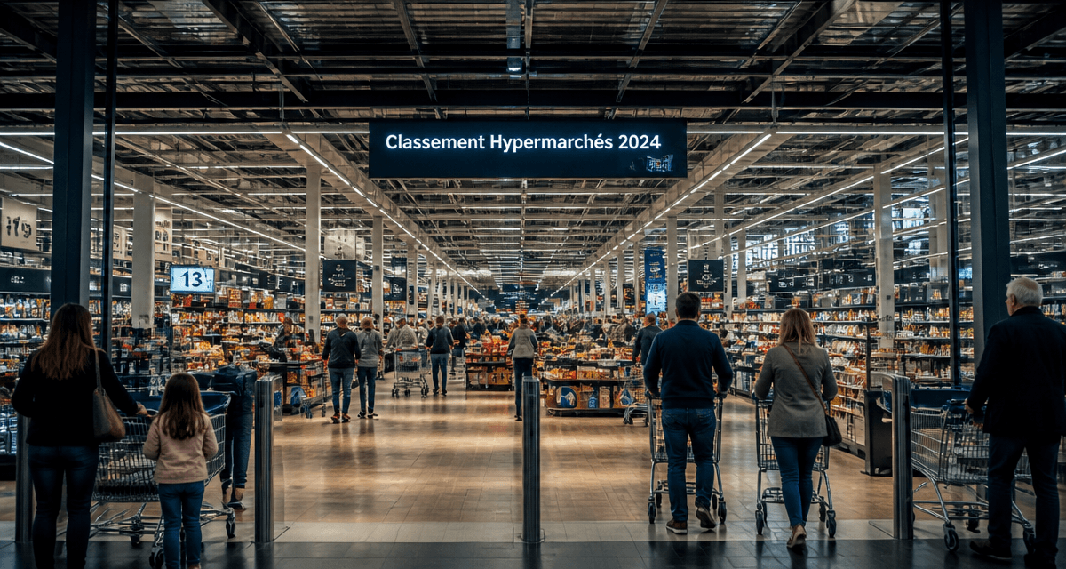 E.Leclerc domine les hypermarchés français